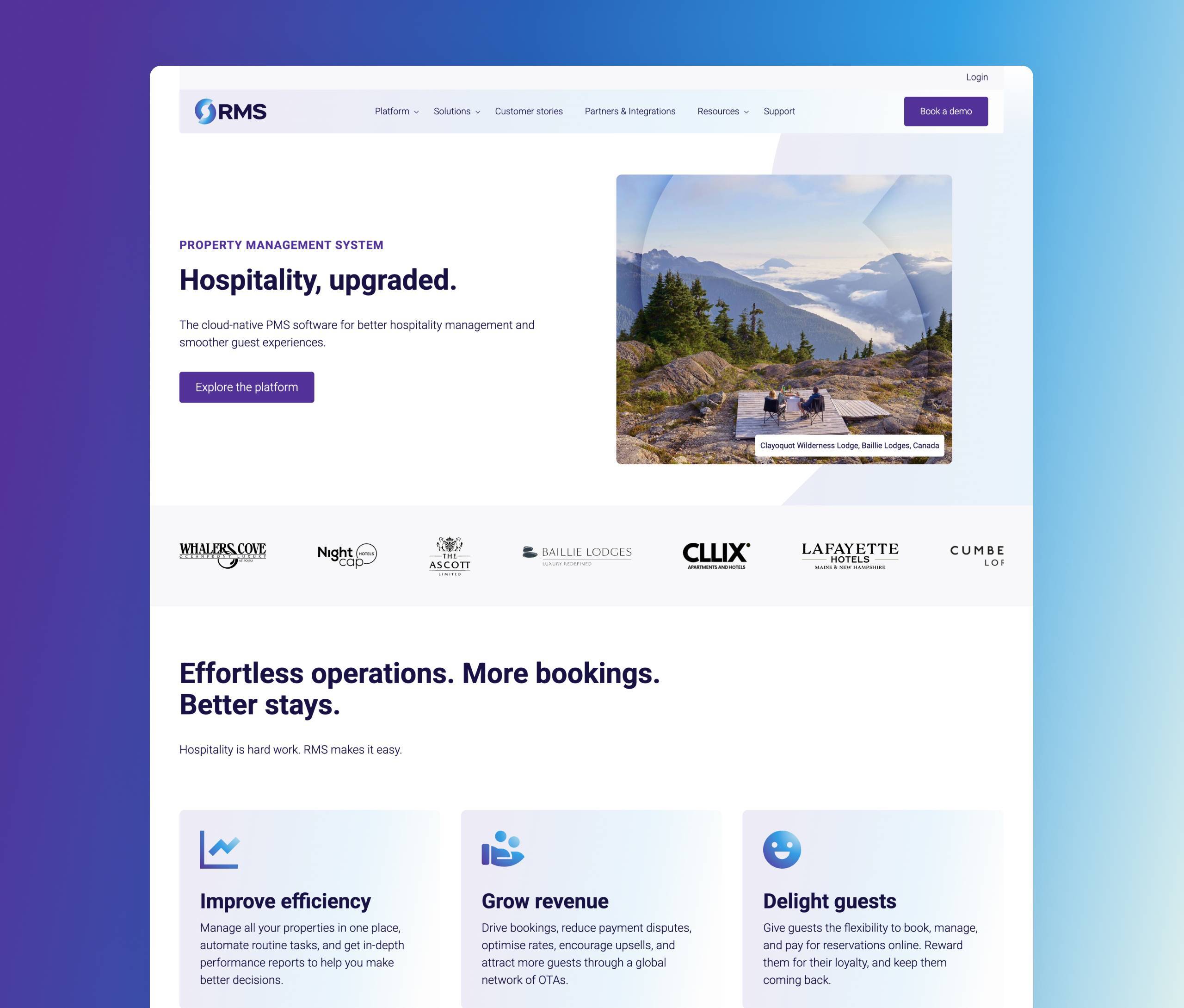 RMS Brand and Website | Blend